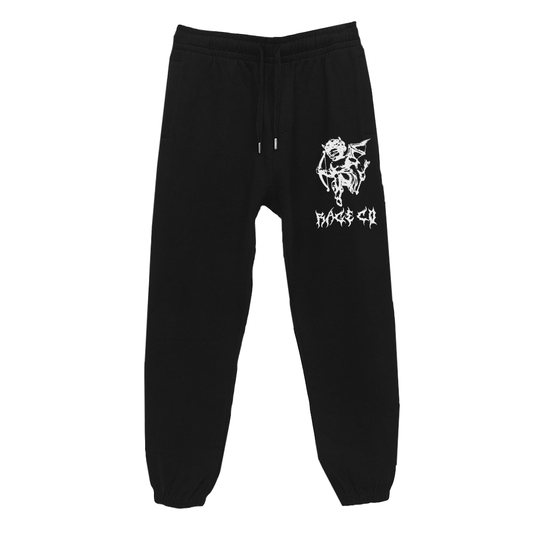Fighting With My Demons Heavyweight Sweatpants – 𝑅𝐴𝐺𝐸 𝑪𝒐.