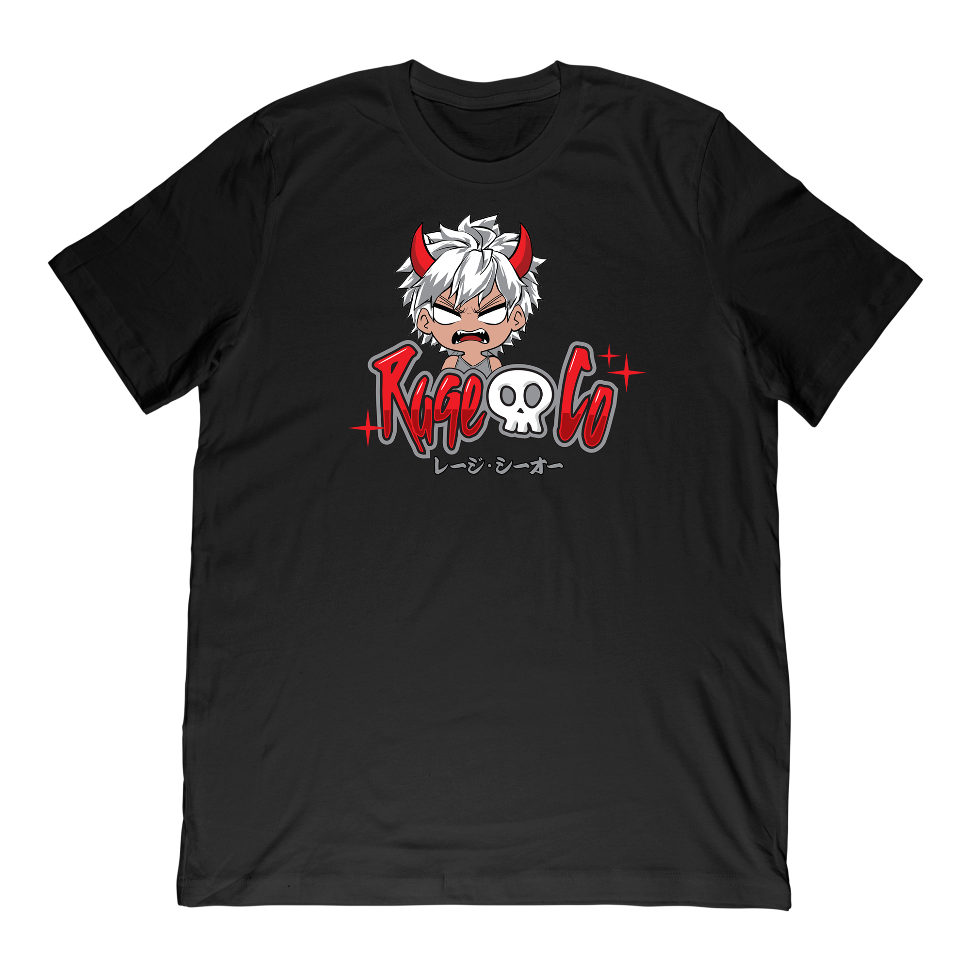 Devil Chibi Tee – 𝑅𝐴𝐺𝐸 𝑪𝒐.