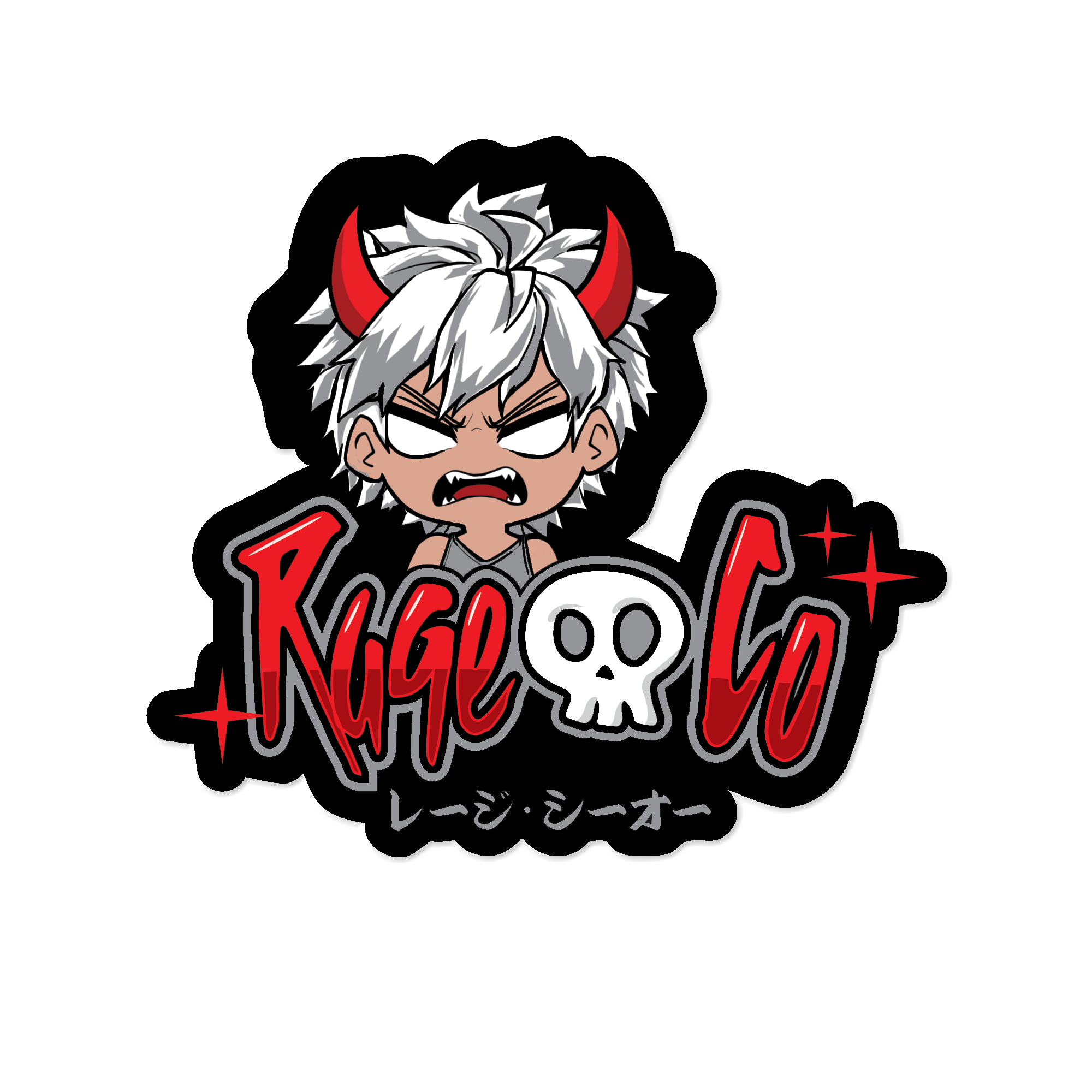 Devil Chibi Sticker – 𝑅𝐴𝐺𝐸 𝑪𝒐.